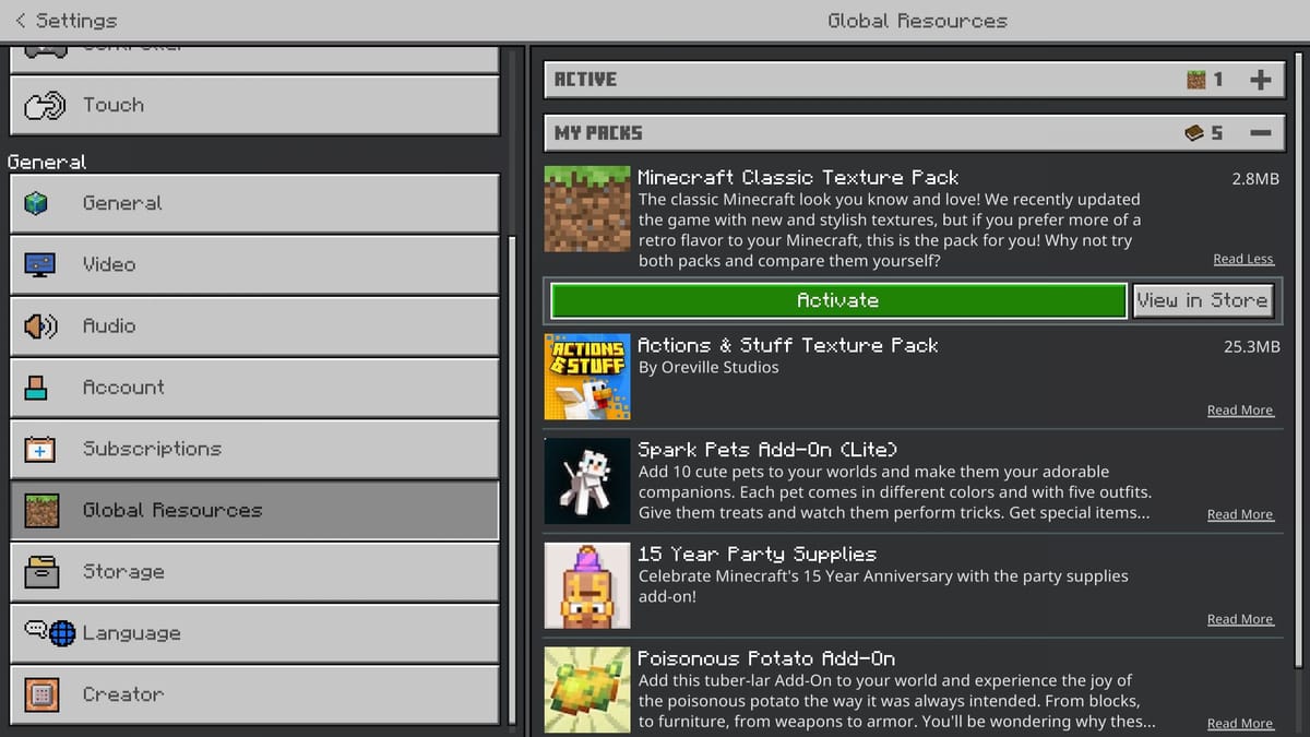 How to play with old Minecraft textures