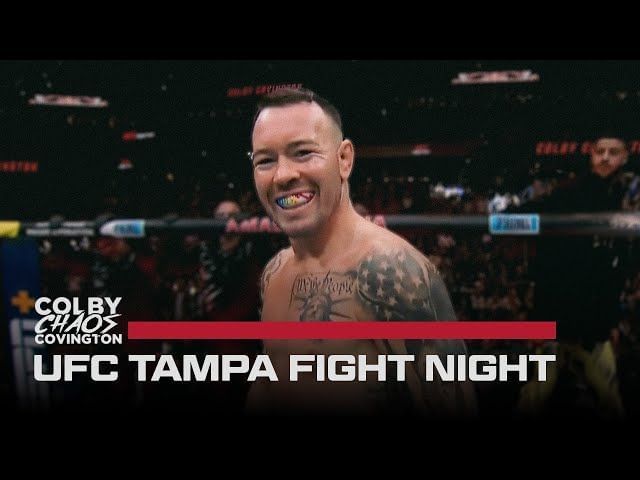 "I thought that was Kamaru Usman at first" - Fans react as Colby ...