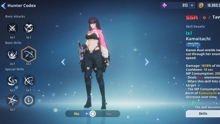 Solo Leveling Arise Tawata Kanae build guide: Best artifacts, weapons ...