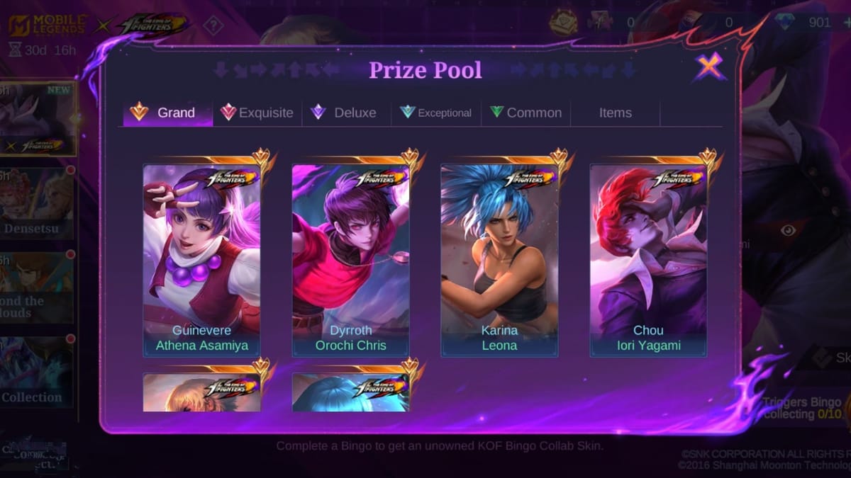 Mobile Legends Bang Bang x KOF '97 collaboration skins return with ...