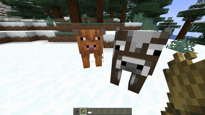 Minecraft cow variants: Everything you need to know