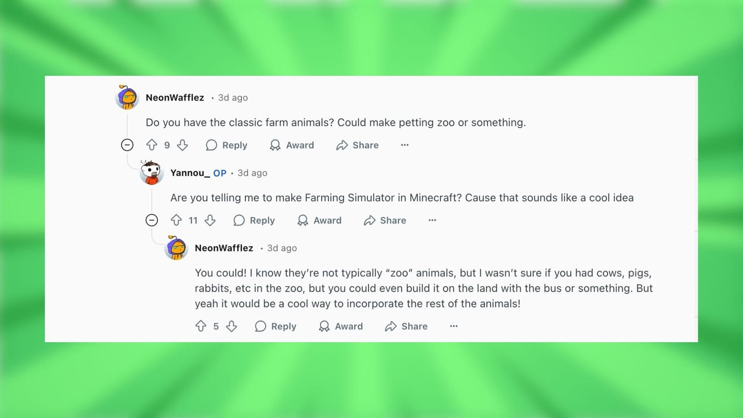 Minecraft player builds zoo featuring every animal mob