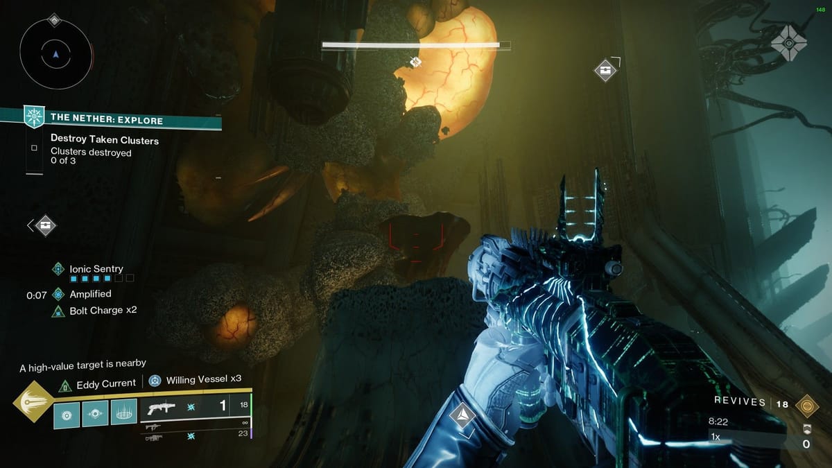 All Ravenous Wormspawn locations in Destiny 2 The Nether