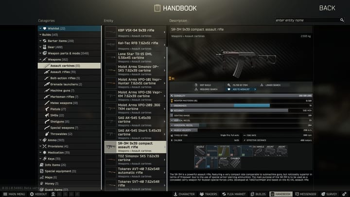 Escape from Tarkov weapons tier list (February 2025)