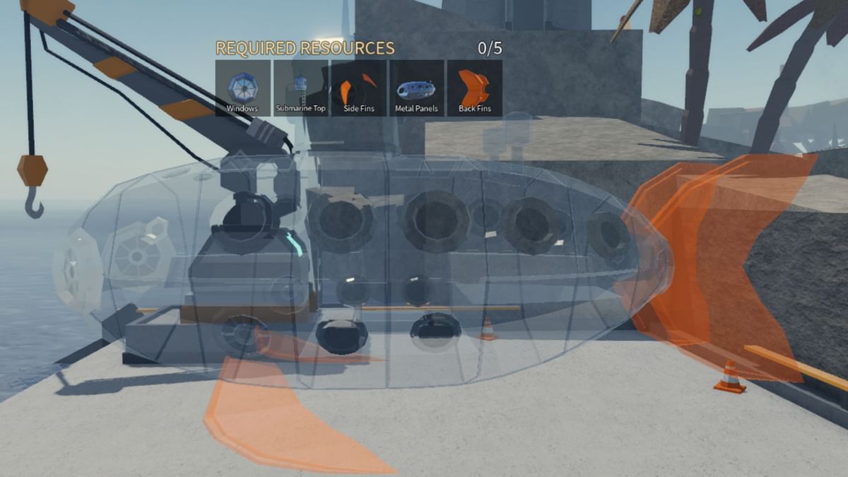 Fisch Submarine guide: How to construct and upgrade