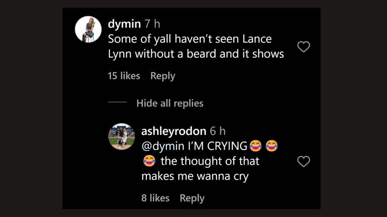 Lance Lynn's wife Dymin takes a dig at Aaron Judge's bold claim on ...