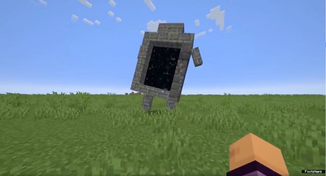 Minecraft Modder Creates A Weird Portal Mob With The Ability To Teleport The Player