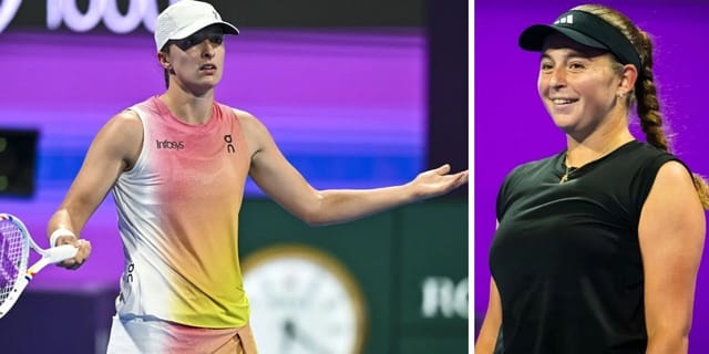 WATCH: Controversial scenes as Iga Swiatek throws her racket in ...