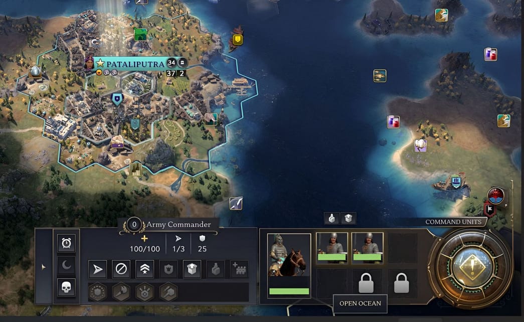 How to use army commanders in Civilization 7