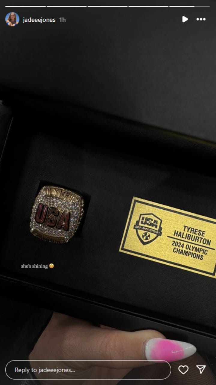 Tyrese Haliburton's GF Jade Jones leaves heartfelt 2-word reaction ...