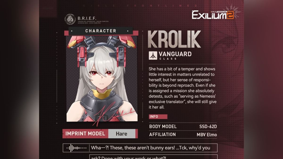 Girls' Frontline 2 Exilium tier list: Best T-dolls, ranked (March 2025)