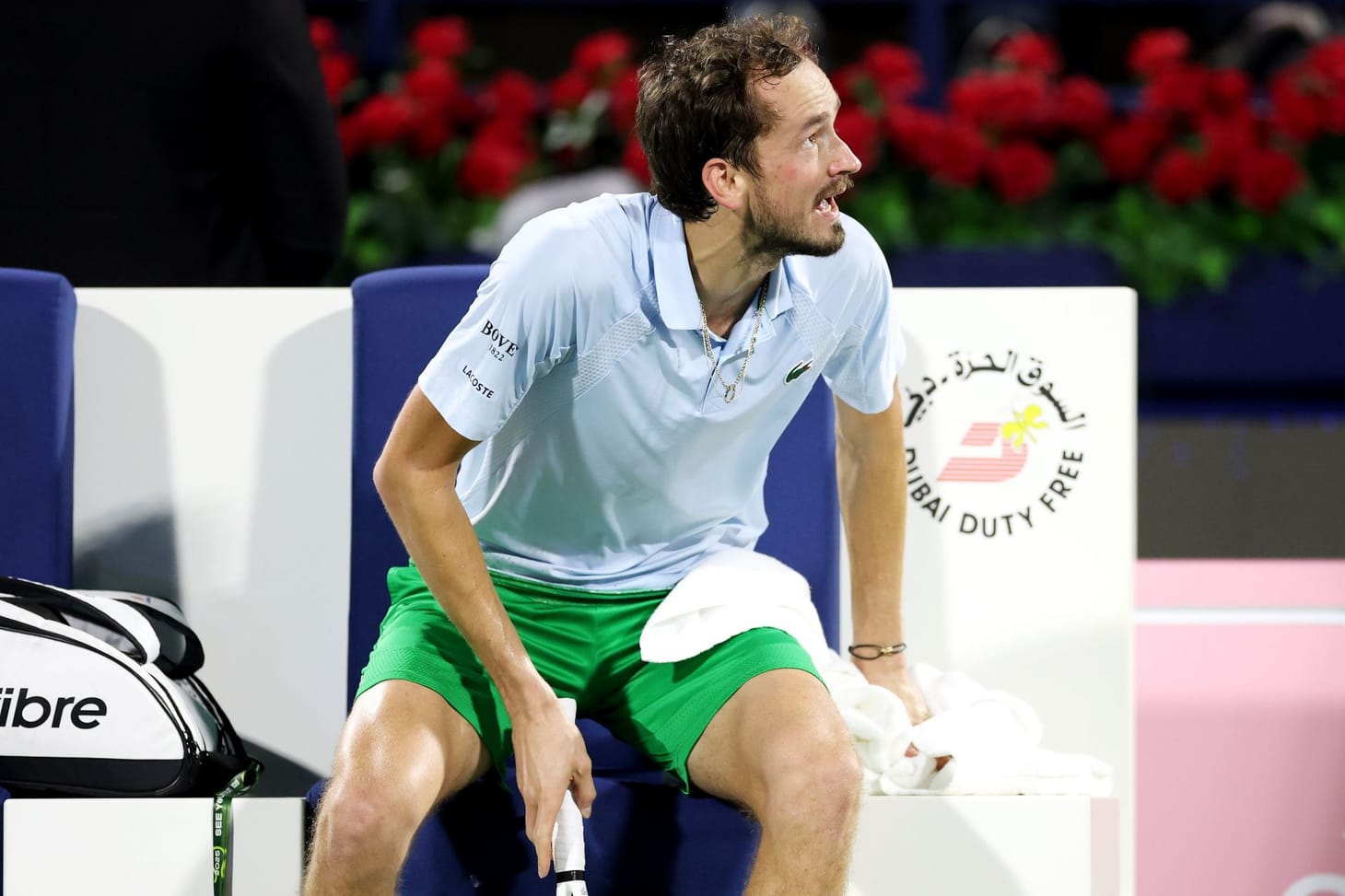 WATCH: Daniil Medvedev furiously smashing his racquet before shaking ...