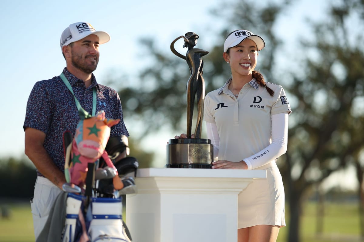 Who is Yealimi Noh's caddie?