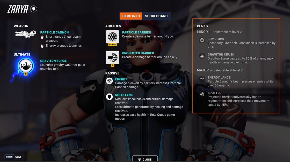 All hero perks in Overwatch 2