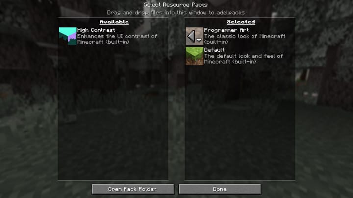 How to play with old Minecraft textures