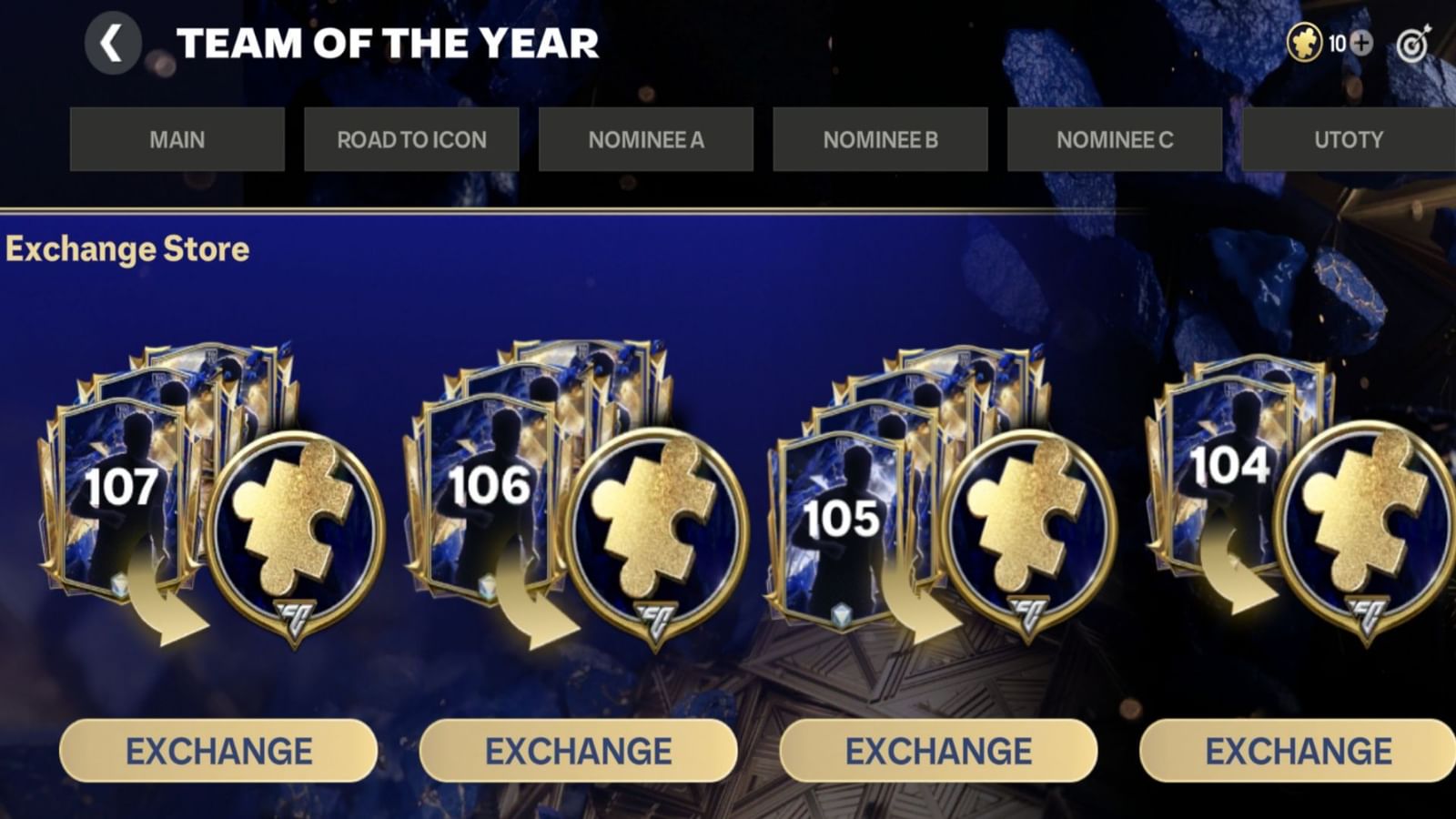 All EA FC Mobile TOTY 25 Shards exchanges, requirements, and Icons for ...