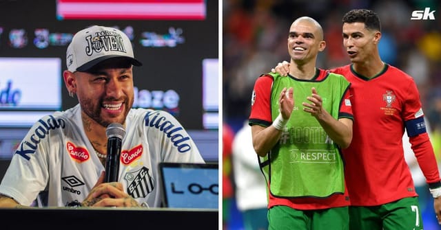 WATCH: Neymar silences rival fans with Cristiano Ronaldo celebration ...