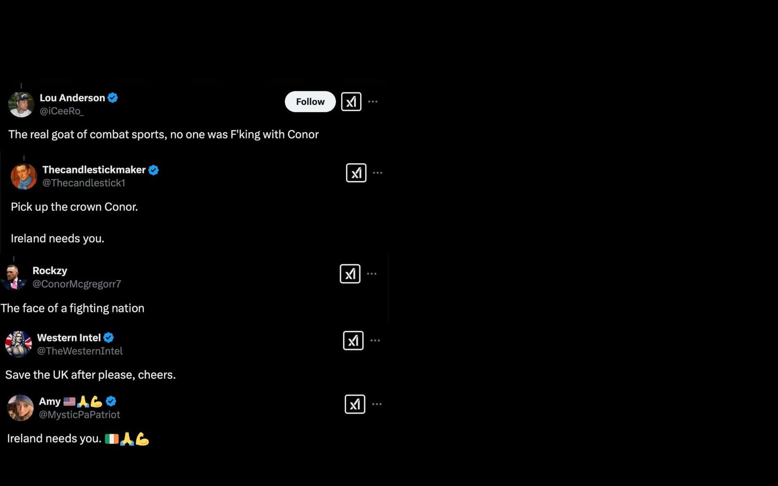 Conor McGregor: "Pick up the crown Conor", "The face of a fighting ...