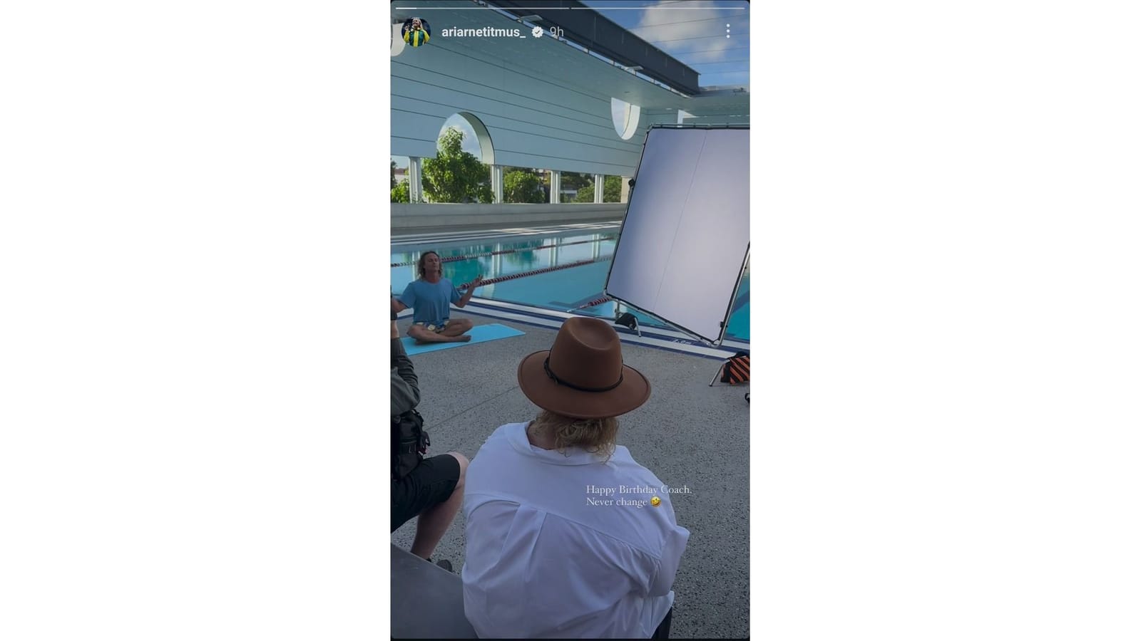 Ariarne Titmus shares hilarious birthday message for coach Dean Boxall