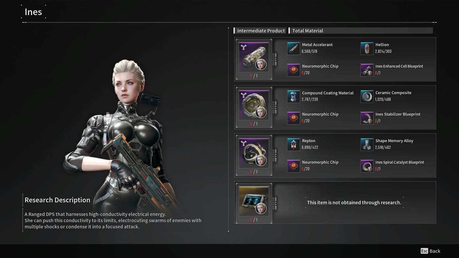 How to get Ines in The First Descendant