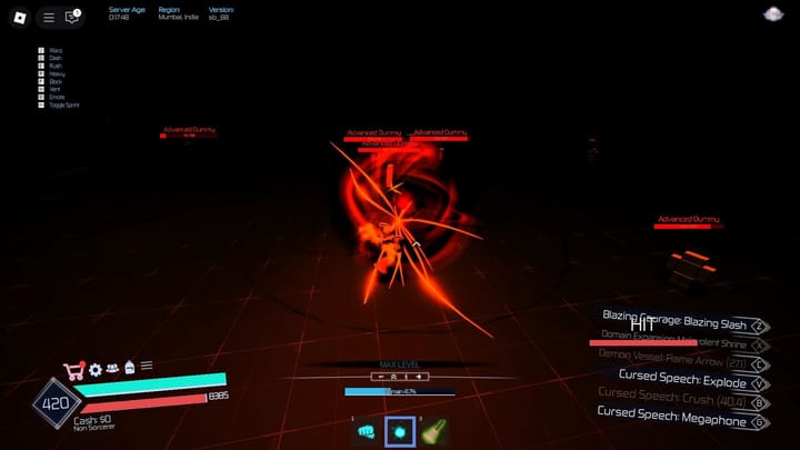 Jujutsu Infinite Fuga guide: All 6 button locations