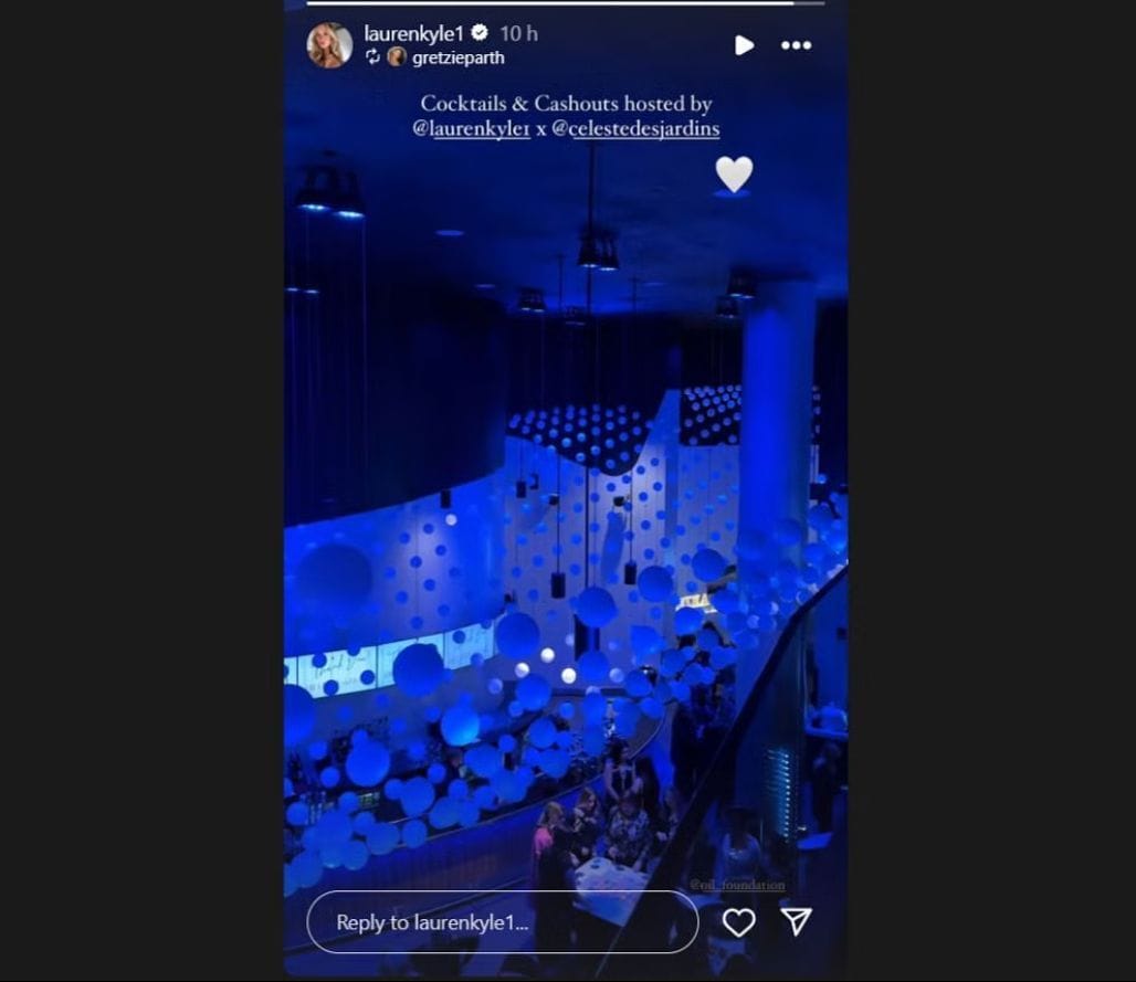 Connor McDavid's wife Lauren Kyle meets up with Rachel Gagner and ...