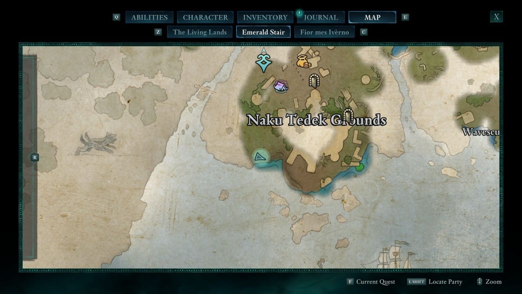 Avowed Mapping the Living Lands - All Cartographer map locations