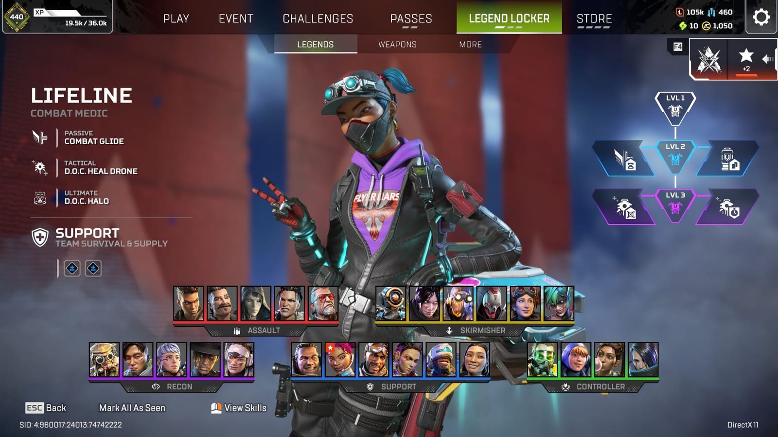 All Legends tierlist for Apex Legends Ranked (Season 24 Split 2)