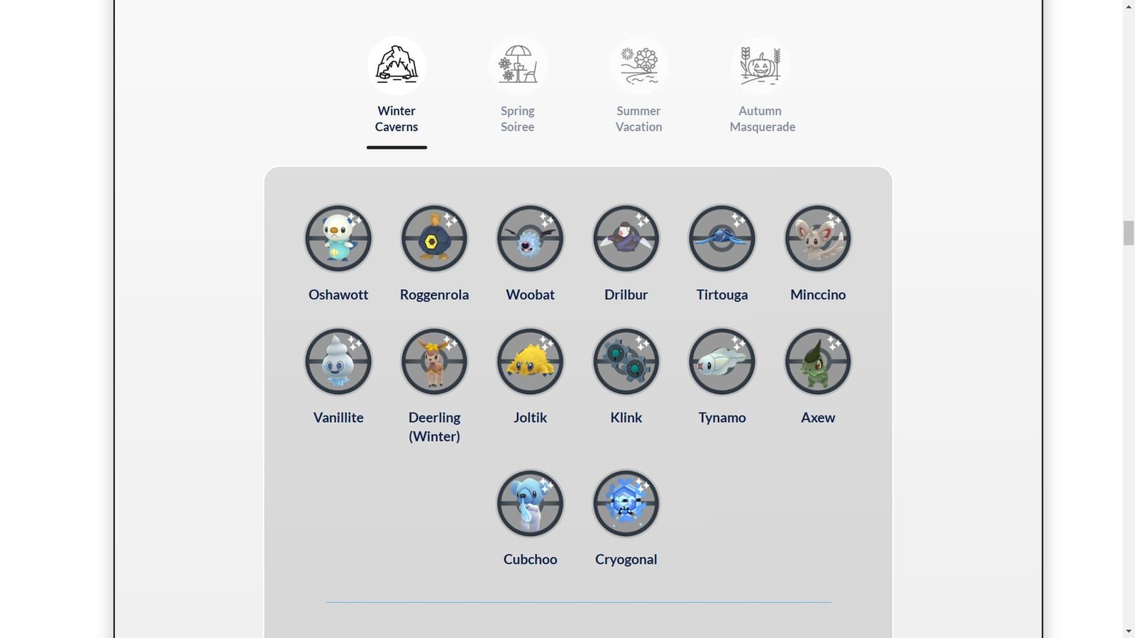 Pokemon GO Tour Unova: Shiny odds of all featured Pocket Monsters