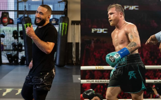Belal Muhammad shares two-word reaction as he brings up Canelo Alvarez ...