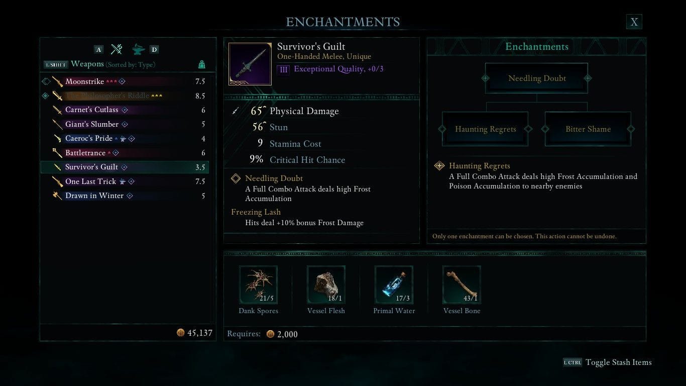 Avowed weapons tier list: All Uniques ranked