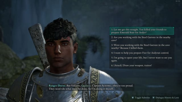 Steel Resolve quest: Avowed Steel Resolve quest walkthrough