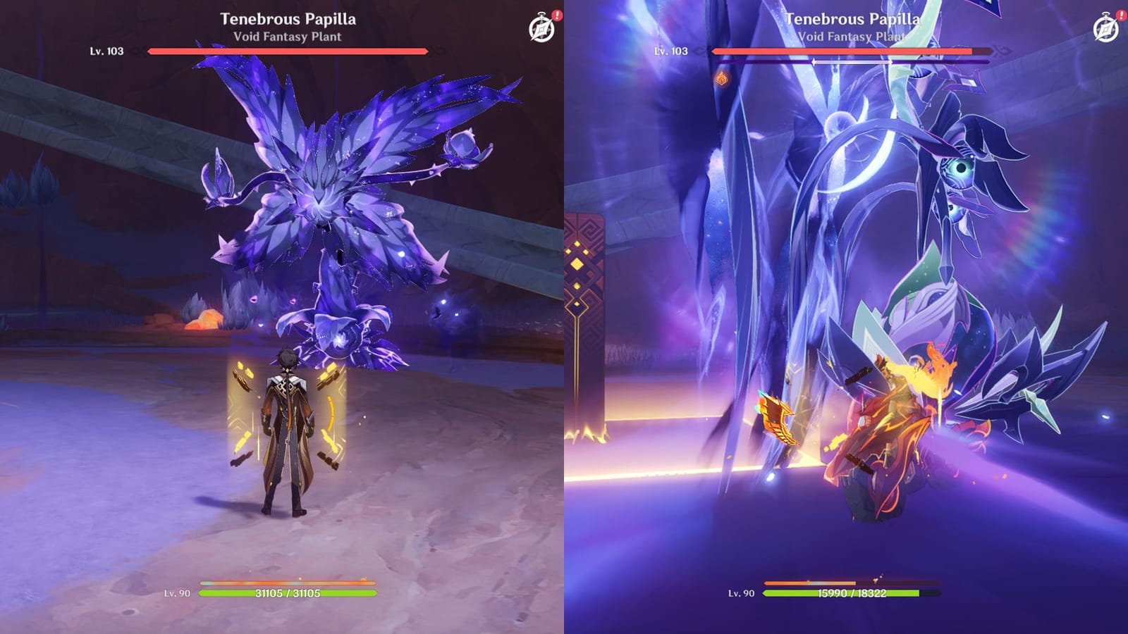 Best teams to beat Tenebrous Papilla in Genshin Impact 5.3 Spiral Abyss