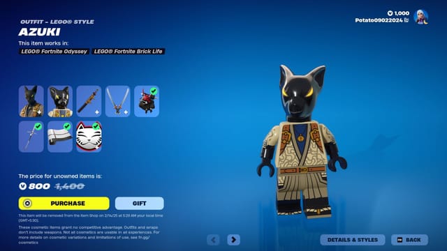 How to get Azuki skin in Fortnite