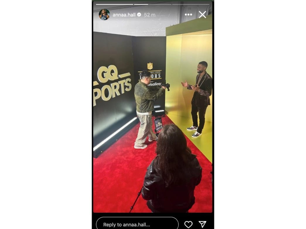 "Night at NFL Honors"- Anna Hall shares adorable glimpses with ...