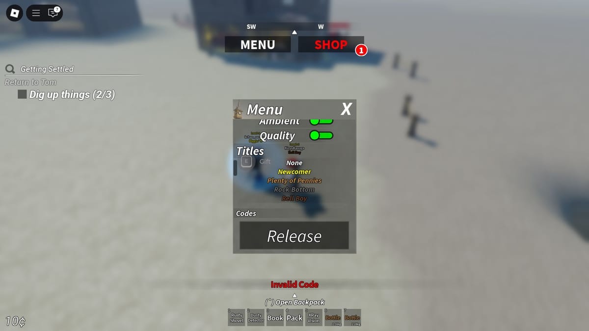 Desert Detectors codes