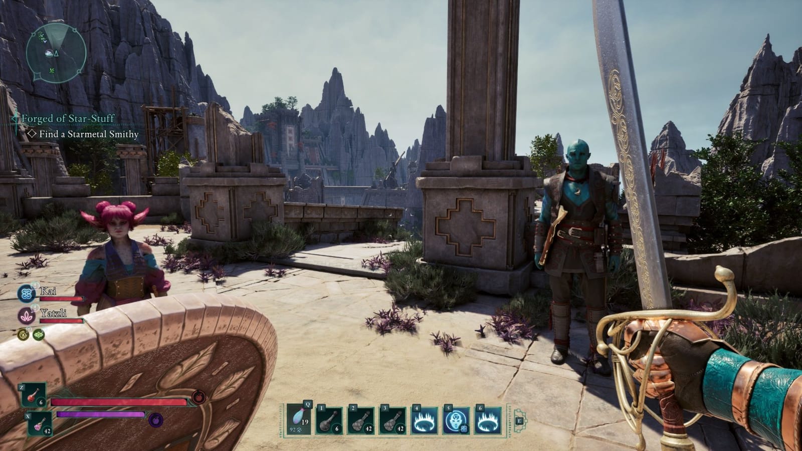 How to use and modify Ability Radial in Avowed