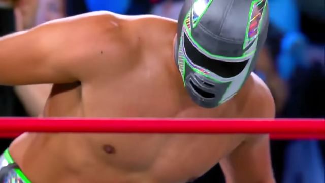 Hologram reacts after surprising return on AEW Collision