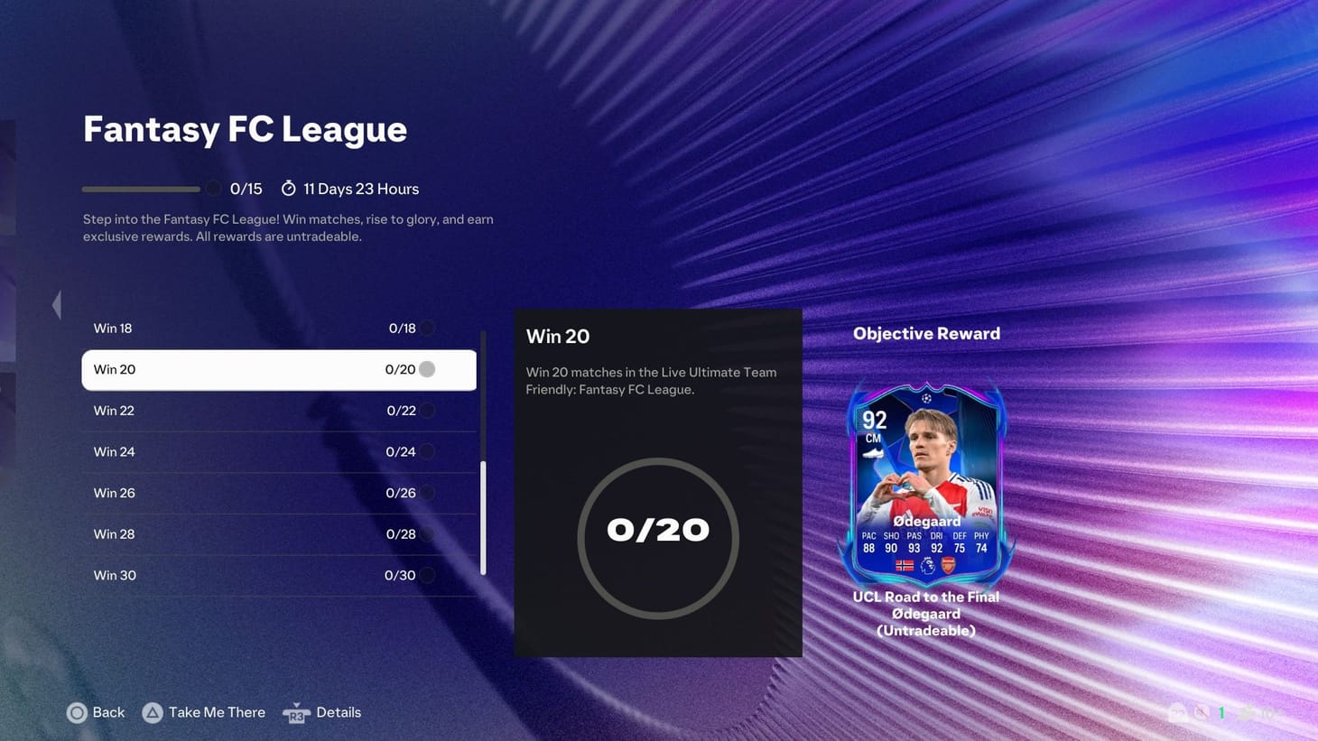 EA FC 25 Fantasy FC League objective: All tasks and rewards