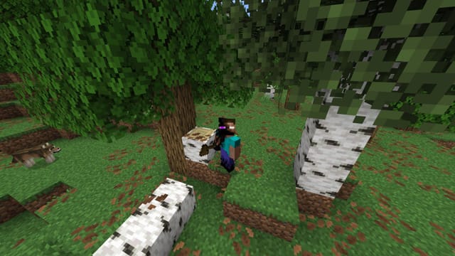 How new fallen trees feature in upcoming Minecraft game drop adds ...
