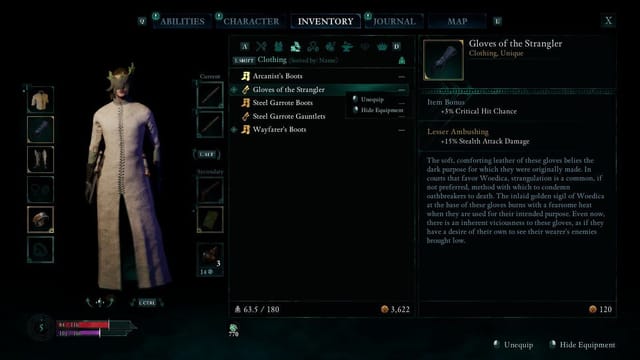 Avowed Woedica's Inheritance Treasure Map guide