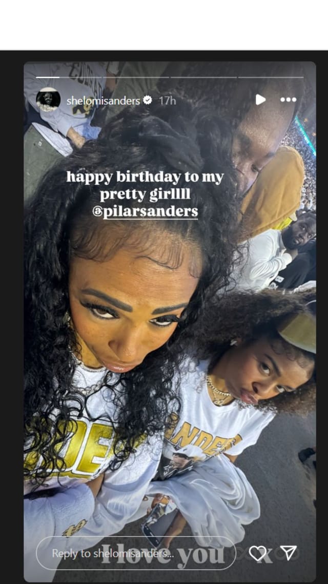 IN PICS: Coach Prime's daughter Shelomi Sanders shares goofy snaps to ...