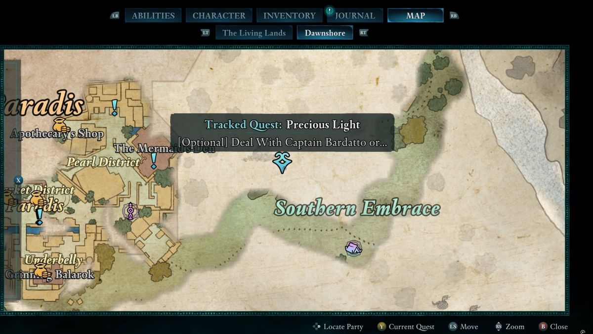 Avowed: Precious Light quest guide
