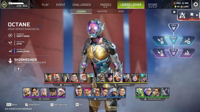 How to play Octane in Apex Legends