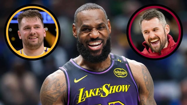 NBA's new meme lord Kevin Love leaves LeBron James in stitches after ...