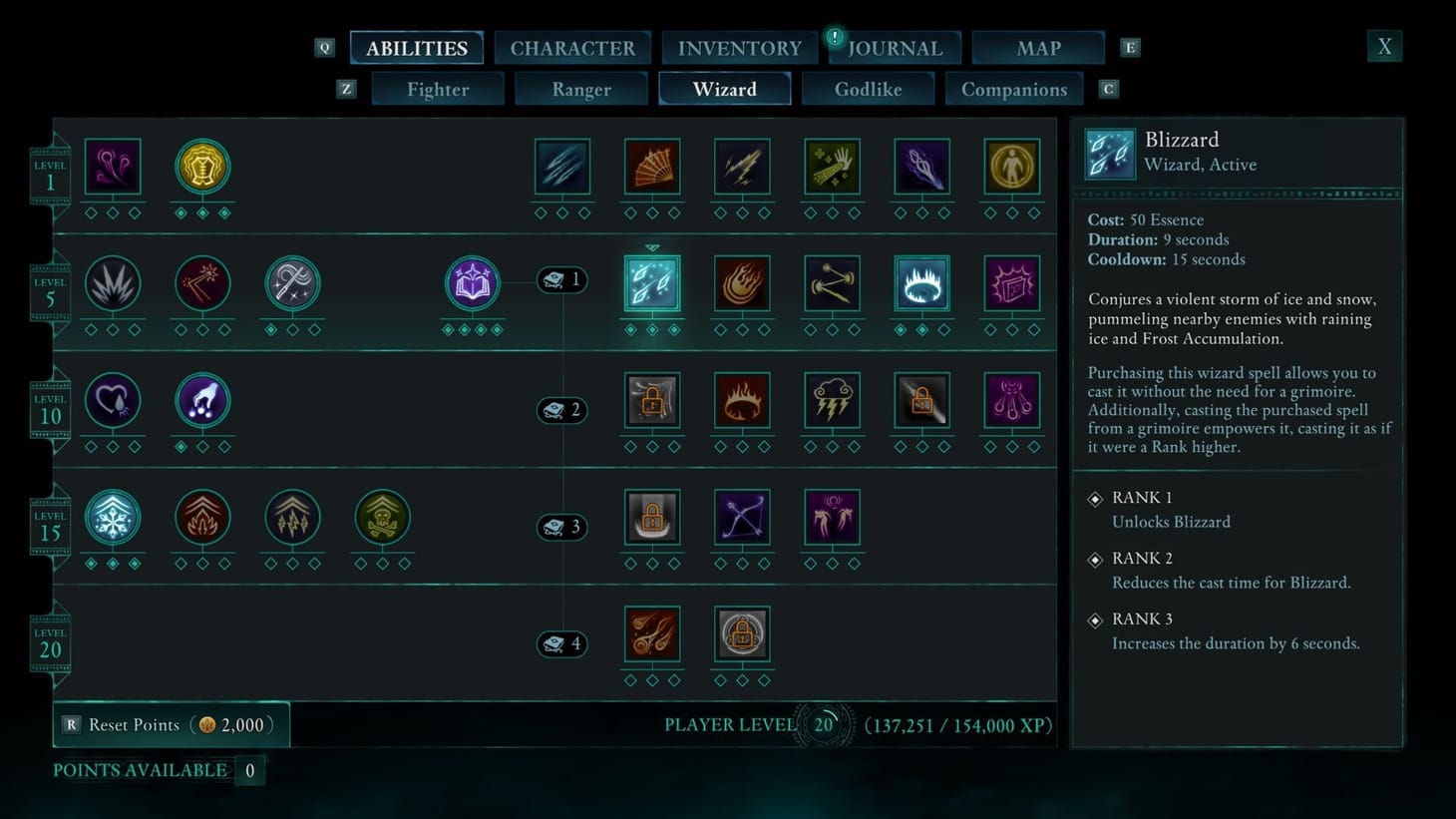 All Wizard skills in Avowed