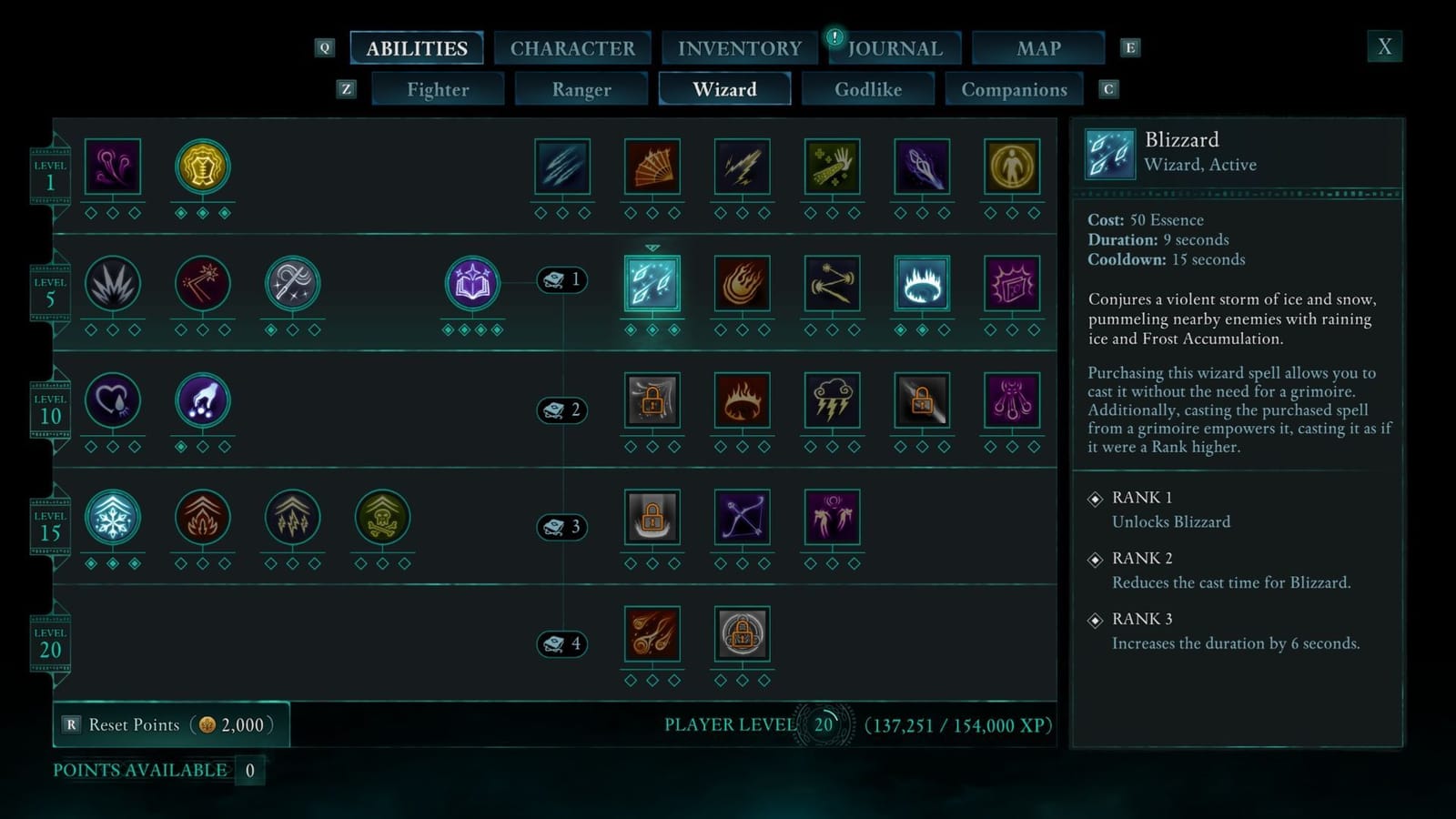 All Wizard skills in Avowed