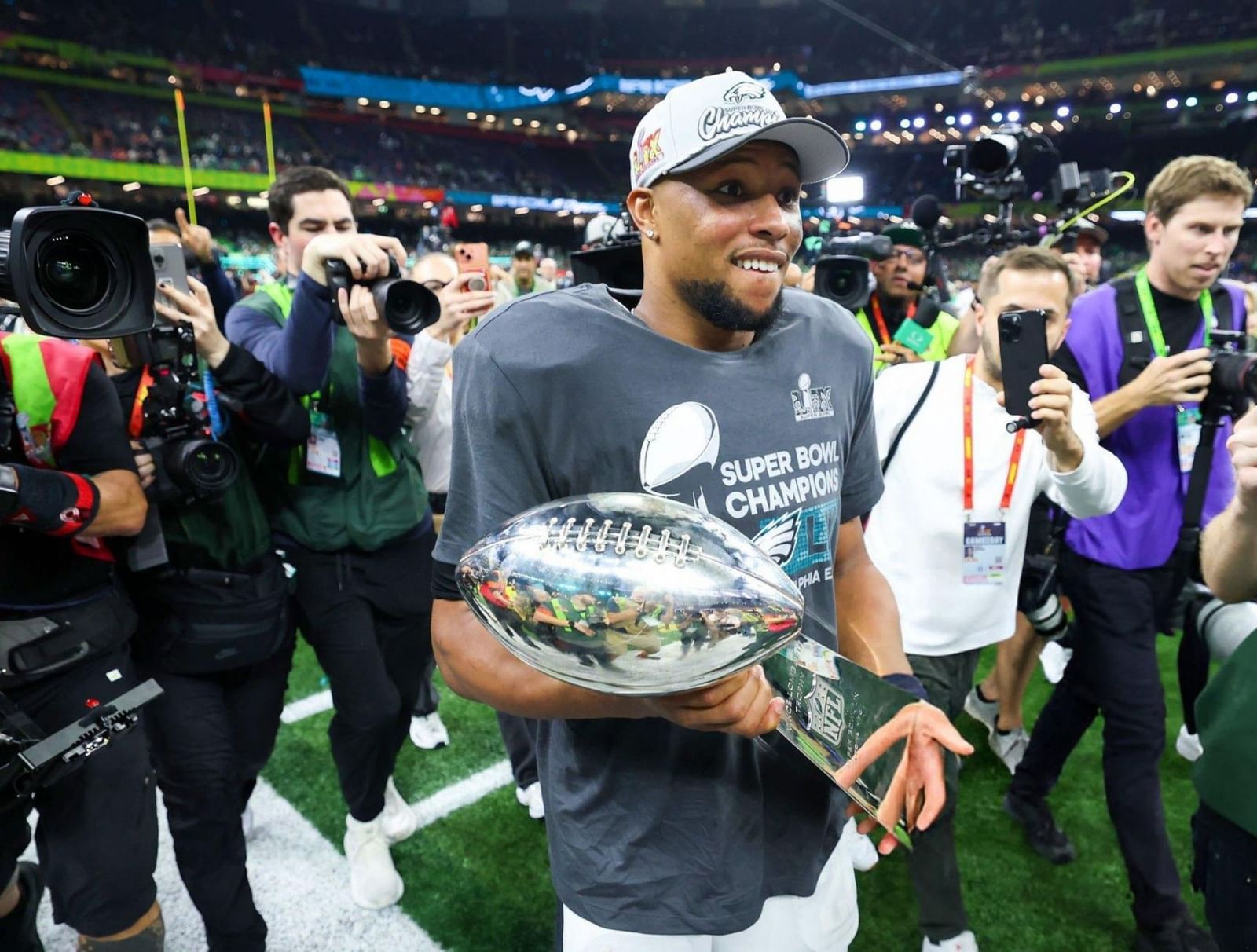 Saquon Barkley Super Bowl Appearances, Teams, Scores, Stats, Super Bowl ...