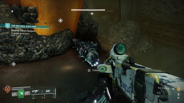 All Ravenous Wormspawn locations in Destiny 2 The Nether