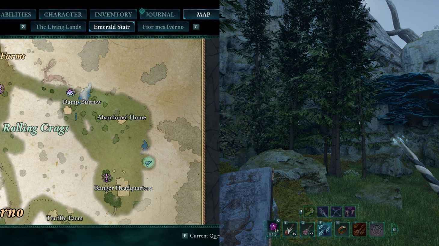 Avowed Treasure Map - Practical Pockets location